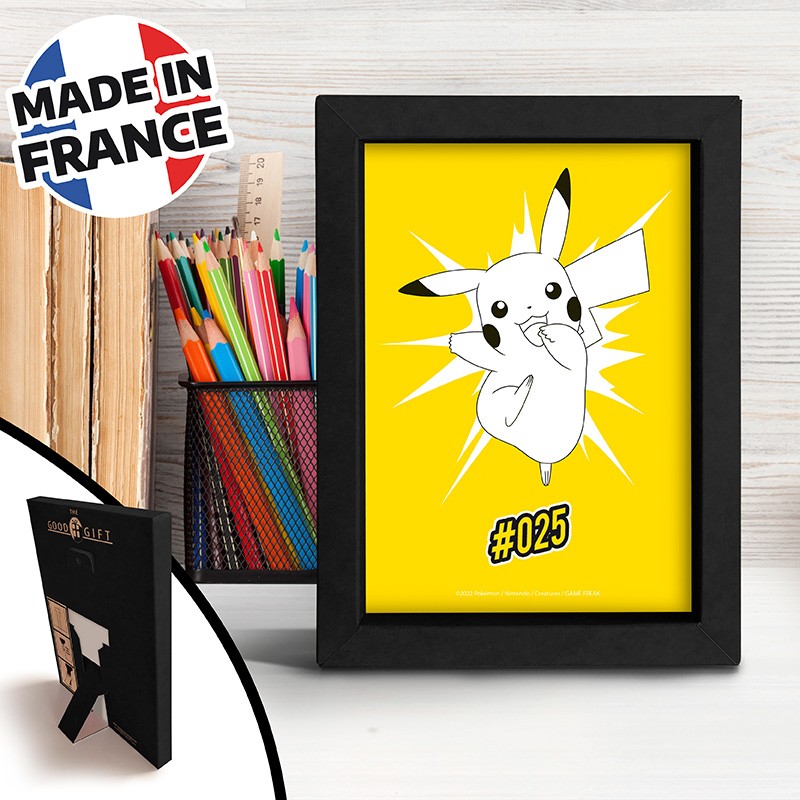 Pokemon - Frame Kraft 15*20cm - POP Color - Pikachu x8 - Abysse Corp