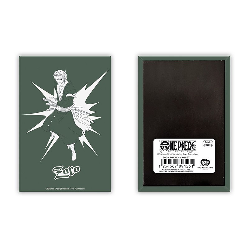 One Piece - Magnet - POP COLOR - ZORO x6 * - Abysse Corp