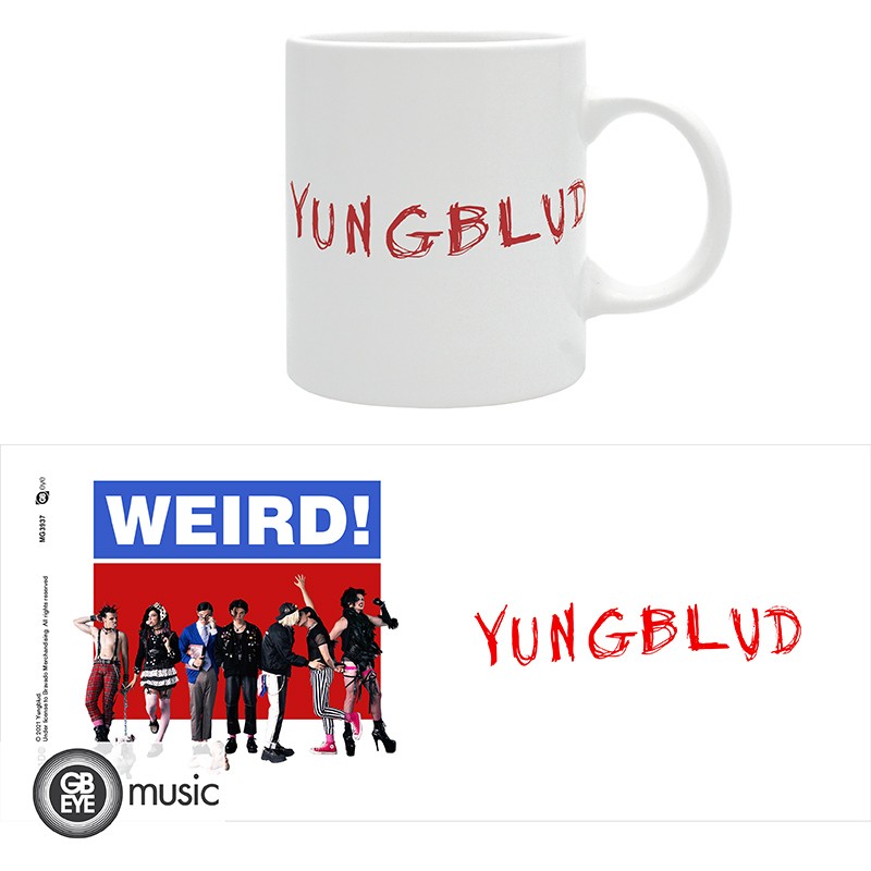 Yungblud Mug 320 Ml Weird Subli Box X2 Abysse Corp 