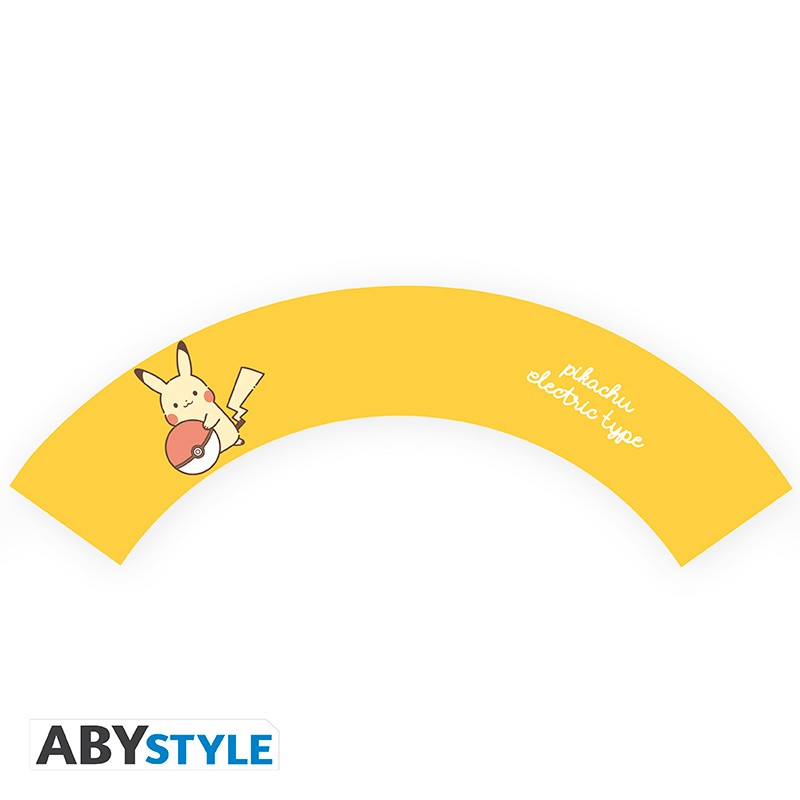 POKEMON - Bowl - 600 ml - "Pikachu Electric Type"- Cardboard - Abysse Corp