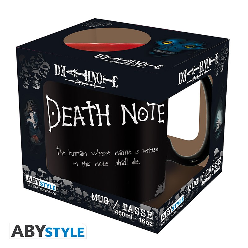 DEATH NOTE - Mug - 460 ml - Death Note - carton x2 V2 - Abysse Corp