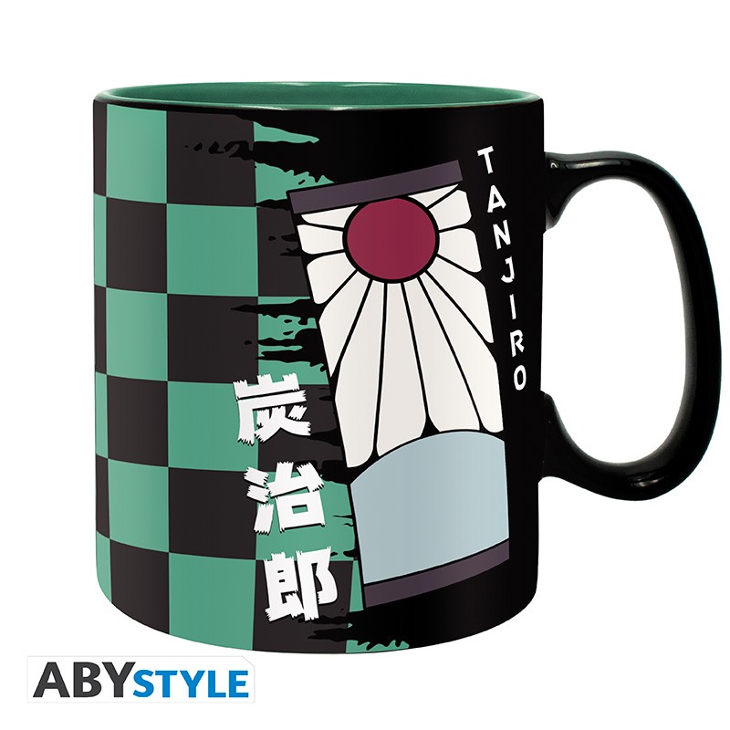 DEMON SLAYER - Mug - 460 ml - Tanjiro - boîte carton x2 - Abysse Corp