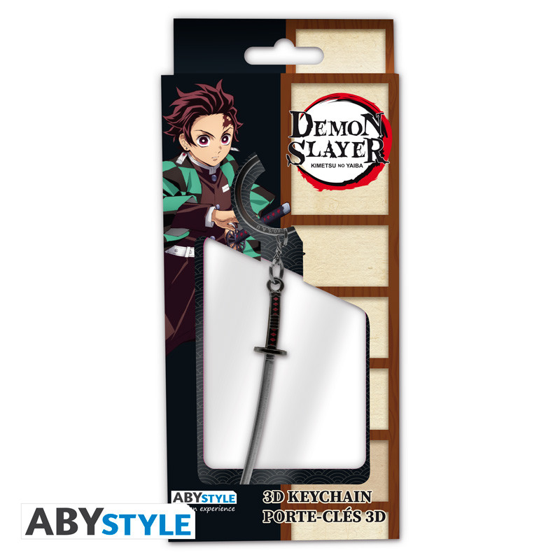 DEMON SLAYER - Keychain 3D - Tanjiro's katana S2 X4 - Abysse Corp