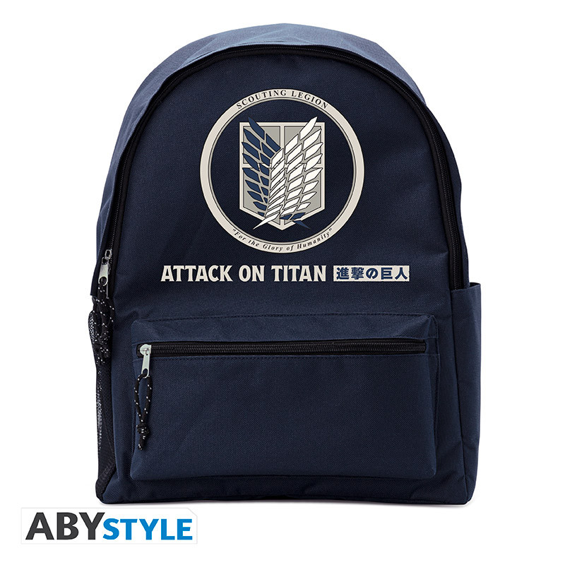 ATTACK ON TITAN - Blue Backpack - "Scouting Legion" - Abysse Corp