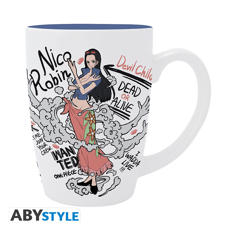 ONE PIECE - Mug - 400 ml - Nico Robin - box x2 - Abysse Corp
