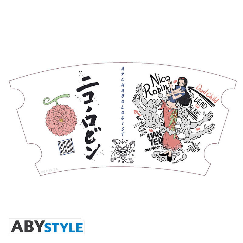 ONE PIECE - Mug - 400 ml - Nico Robin - box x2 - Abysse Corp