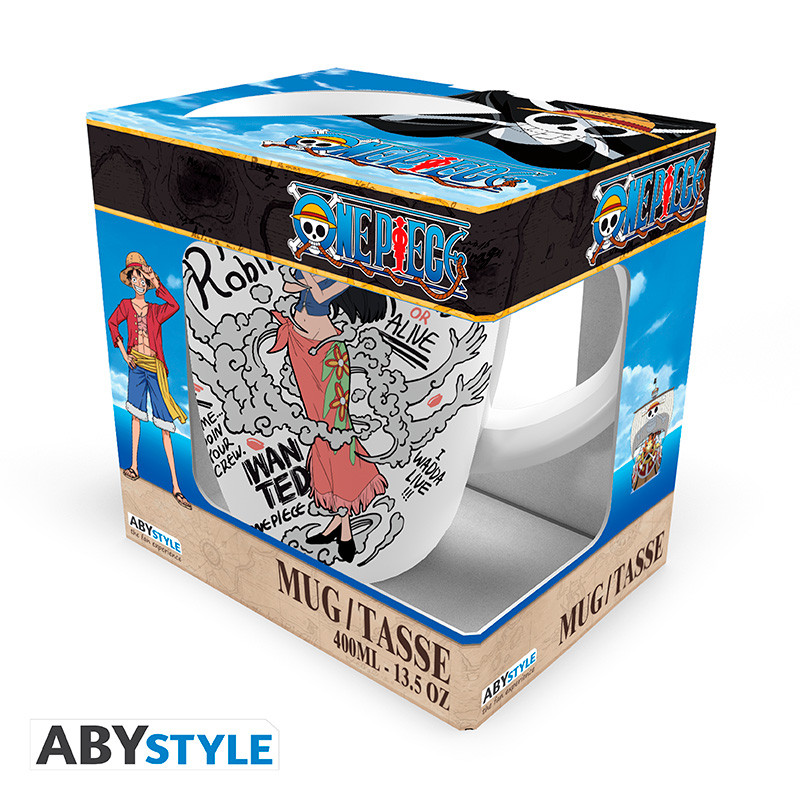 ONE PIECE - Mug - 400 ml - Nico Robin - box x2 - Abysse Corp