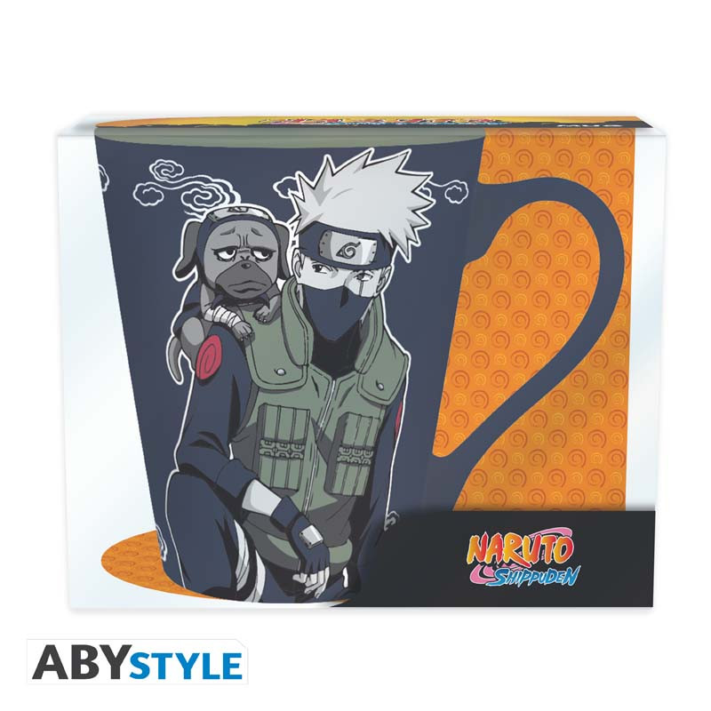 NARUTO SHIPPUDEN - Mug - 250 ml - Kakashi - boîte carton x2 - Abysse Corp