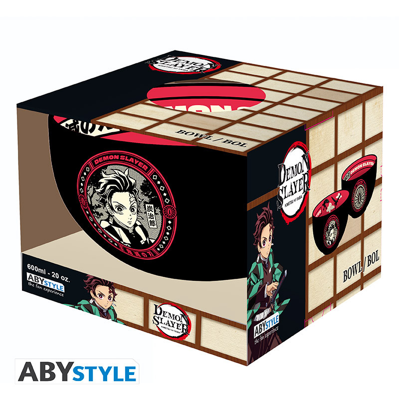 DEMON SLAYER - Bol - 600 ml - "Tanjiro S2" boîte carton x2 - Abysse Corp