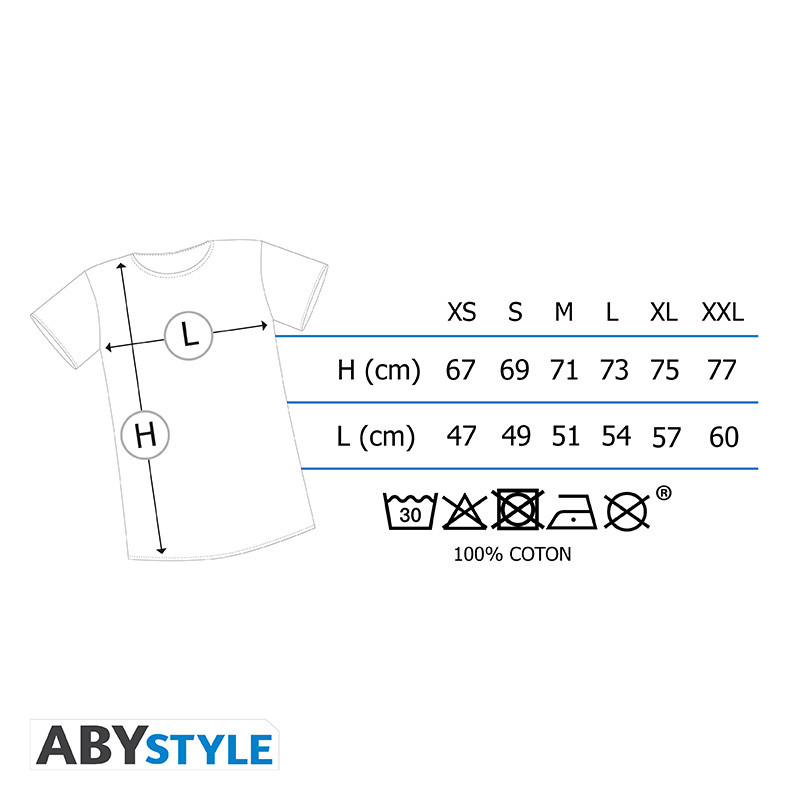 BERSERK - Tshirt "Griffith" man SS white - New Fit - Abysse Corp