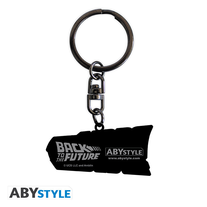 BACK TO THE FUTURE - Keychain "Logo" X4 - Abysse Corp