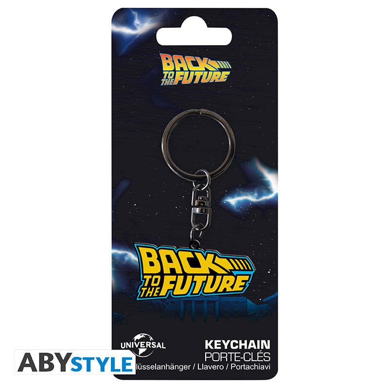 BACK TO THE FUTURE - Keychain "Logo" X4 - Abysse Corp