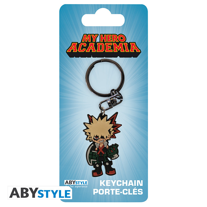 MY HERO ACADEMIA - Keychain PVC - Bakugo X4 - Abysse Corp